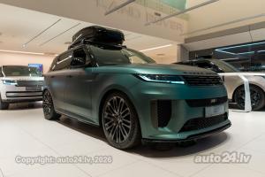 Zaļš Land Rover Range Rover Sport 2026 Tallina, ar dzinēja tilpumu 4.40 L un nobraukumu 0 tūkst. km par 221000 €, foto  vietnē AUTOMOTO.COM.LV