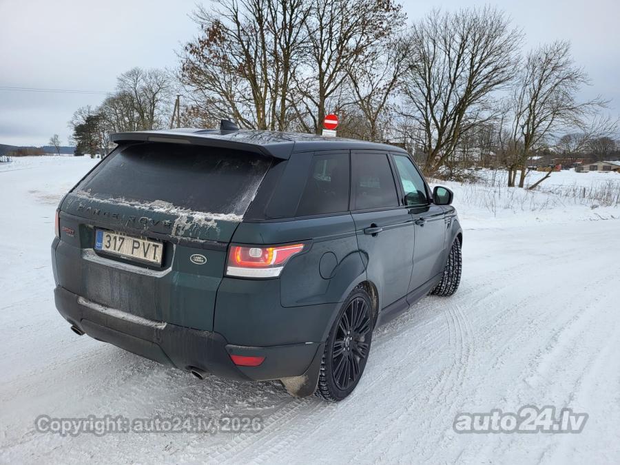 Green Land Rover Range Rover Sport 2017 in Rakvere, with an engine capacity of 3.00 L and mileage of 215 thousand km for 24000 €, photo 3 on AUTOMOTO.COM.LV