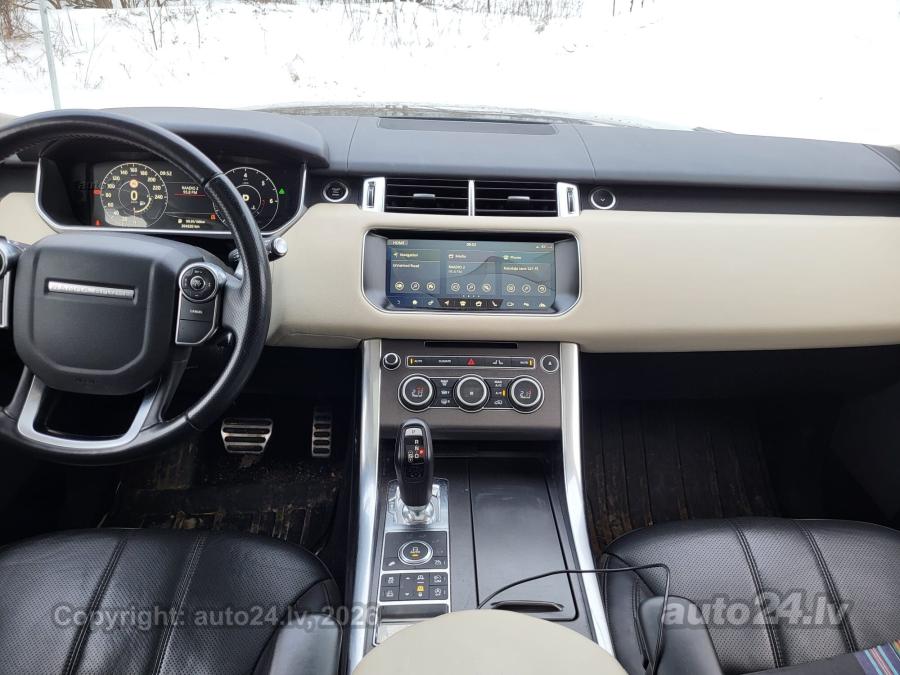 Green Land Rover Range Rover Sport 2017 in Rakvere, with an engine capacity of 3.00 L and mileage of 215 thousand km for 24000 €, photo 6 on AUTOMOTO.COM.LV