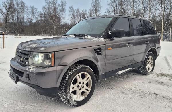 Grey Land Rover Range Rover Sport 2005 in Utena, with an engine capacity of 2.72 L and mileage of 360 thousand km for 4950 €, photo 1 on AUTOMOTO.COM.LV