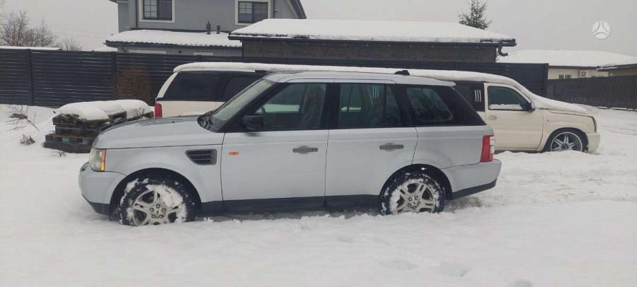 Pelēks Land Rover Range Rover Sport 2006 Viļņa, ar dzinēja tilpumu 2.70 L un nobraukumu 270 tūkst. km par 4600 €, foto 1 vietnē AUTOMOTO.COM.LV