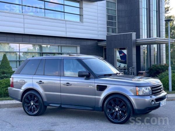 Grey Land Rover Range Rover Sport 2007 in Riga, with an engine capacity of 3.60 L and mileage of 366 thousand km for 2990 €, photo 3 on AUTOMOTO.COM.LV