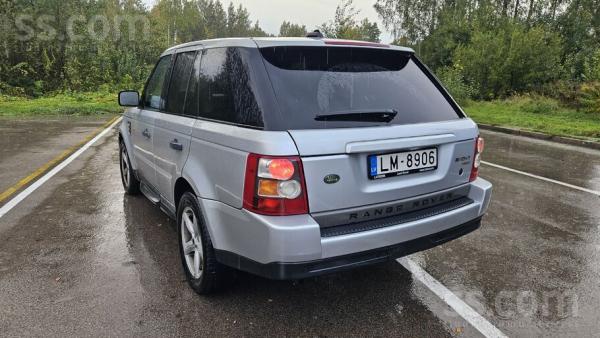 Pelēks Land Rover Range Rover Sport 2007 Rīga, ar dzinēja tilpumu 2.70 L un nobraukumu 240 tūkst. km par 3200 €, foto 6 vietnē AUTOMOTO.COM.LV