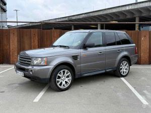 Pelēks Land Rover Range Rover Sport 2008 Kauņa, ar dzinēja tilpumu 4.40 L un nobraukumu 320 tūkst. km par 6200 €, foto  vietnē AUTOMOTO.COM.LV