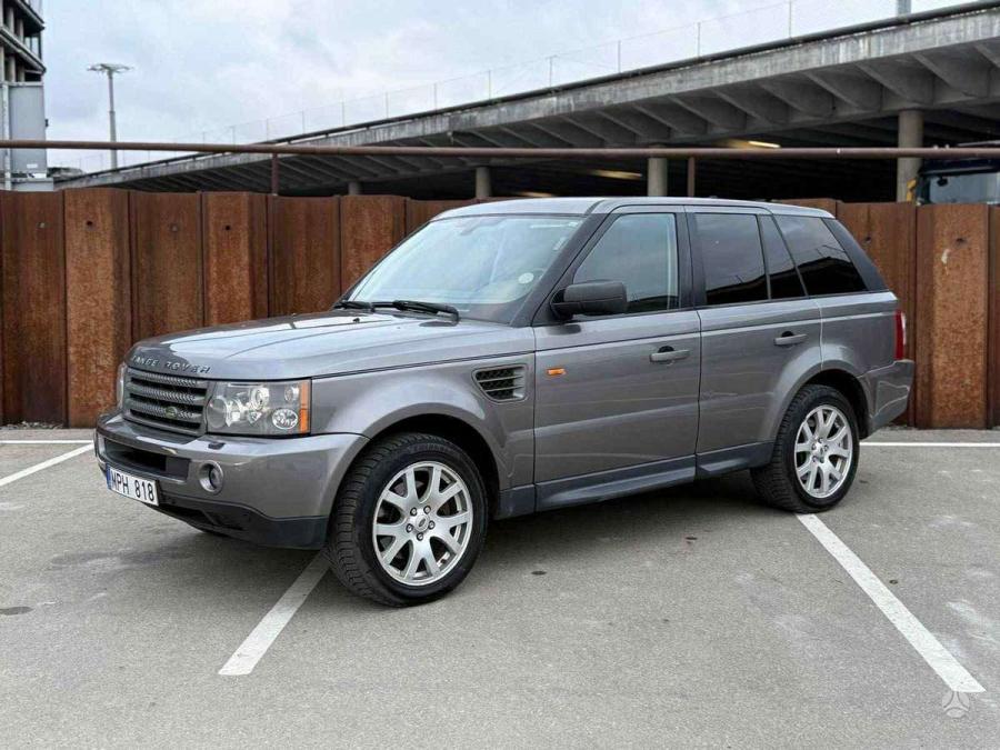 Pelēks Land Rover Range Rover Sport 2008 Kauņa, ar dzinēja tilpumu 4.40 L un nobraukumu 320 tūkst. km par 6200 €, foto 1 vietnē AUTOMOTO.COM.LV