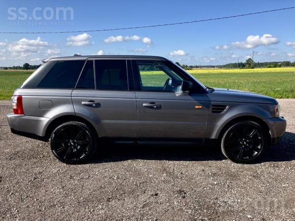 Pelēks Land Rover Range Rover Sport 2008 Talsi, ar dzinēja tilpumu 2.70 L un nobraukumu 238 tūkst. km par 7999 €, foto 2 vietnē AUTOMOTO.COM.LV