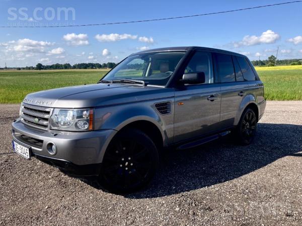 Grey Land Rover Range Rover Sport 2008 in Talsi, with an engine capacity of 2.70 L and mileage of 238 thousand km for 7999 €, photo 7 on AUTOMOTO.COM.LV