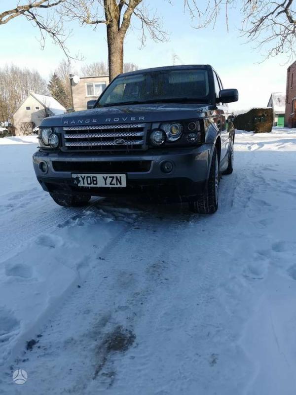 Grey Land Rover Range Rover Sport 2009 in Marijampole, with an engine capacity of 2.72 L and mileage of 130 thousand km for 2200 €, photo 1 on AUTOMOTO.COM.LV
