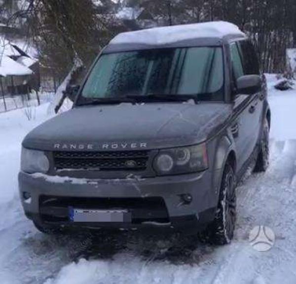 Grey Land Rover Range Rover Sport 2010 in Elektrenai, with an engine capacity of 3.00 L and mileage of 240 thousand km for 4000 €, photo 1 on AUTOMOTO.COM.LV