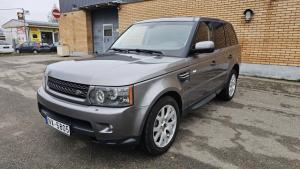 Pelēks Land Rover Range Rover Sport 2010 Rīga, ar dzinēja tilpumu 3.00 L un nobraukumu 36 tūkst. km par 6950 €, foto  vietnē AUTOMOTO.COM.LV
