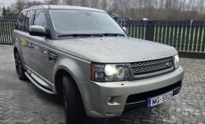 Grey Land Rover Range Rover Sport 2012 in Riga, with an engine capacity of 3.00 L and mileage of 213 thousand km for 10500 €, photo  on AUTOMOTO.COM.LV