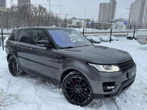 Pelēks Land Rover Range Rover Sport 2013 Viļņa, ar dzinēja tilpumu 2.99 L un nobraukumu 232 tūkst. km par 18500 €, foto 3 vietnē AUTOMOTO.COM.LV