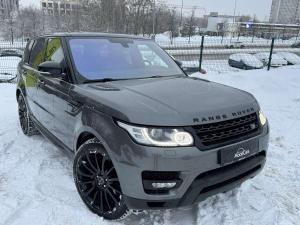 Pelēks Land Rover Range Rover Sport 2013 Viļņa, ar dzinēja tilpumu 2.99 L un nobraukumu 232 tūkst. km par 18500 €, foto 4 vietnē AUTOMOTO.COM.LV
