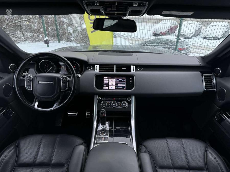 Pelēks Land Rover Range Rover Sport 2013 Viļņa, ar dzinēja tilpumu 2.99 L un nobraukumu 232 tūkst. km par 18500 €, foto 10 vietnē AUTOMOTO.COM.LV