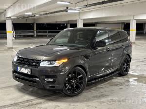 Grey Land Rover Range Rover Sport 2014 in Talsi, with an engine capacity of 3.00 L and mileage of 0 thousand km for 16000 €, photo 6 on AUTOMOTO.COM.LV