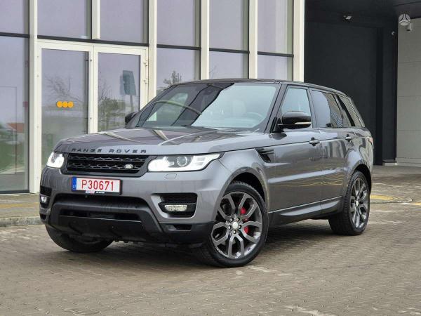 Pelēks Land Rover Range Rover Sport 2014 Viļņa, ar dzinēja tilpumu 2.99 L un nobraukumu 203 tūkst. km par 14950 €, foto 1 vietnē AUTOMOTO.COM.LV