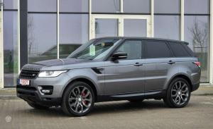 Pelēks Land Rover Range Rover Sport 2014 Viļņa, ar dzinēja tilpumu 2.99 L un nobraukumu 203 tūkst. km par 14950 €, foto 3 vietnē AUTOMOTO.COM.LV