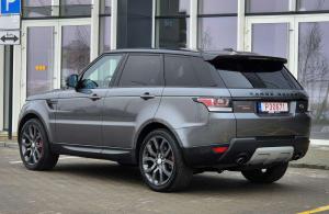 Pelēks Land Rover Range Rover Sport 2014 Viļņa, ar dzinēja tilpumu 2.99 L un nobraukumu 203 tūkst. km par 14950 €, foto 4 vietnē AUTOMOTO.COM.LV