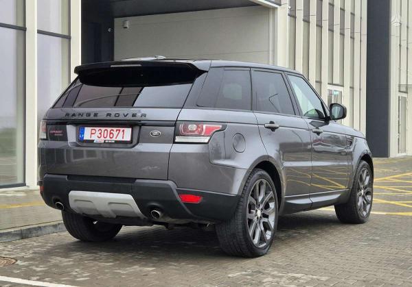 Pelēks Land Rover Range Rover Sport 2014 Viļņa, ar dzinēja tilpumu 2.99 L un nobraukumu 203 tūkst. km par 14950 €, foto 9 vietnē AUTOMOTO.COM.LV
