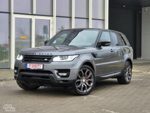 Pelēks Land Rover Range Rover Sport 2014 Viļņa, ar dzinēja tilpumu 3.00 L un nobraukumu 203 tūkst. km par 14950 €, foto  vietnē AUTOMOTO.COM.LV