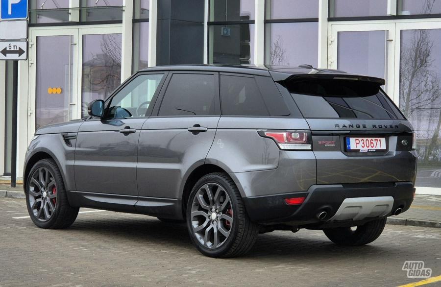 Pelēks Land Rover Range Rover Sport 2014 Viļņa, ar dzinēja tilpumu 3.00 L un nobraukumu 203 tūkst. km par 14950 €, foto 4 vietnē AUTOMOTO.COM.LV