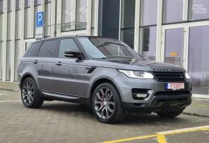 Pelēks Land Rover Range Rover Sport 2014 Viļņa, ar dzinēja tilpumu 3.00 L un nobraukumu 203 tūkst. km par 14950 €, foto 7 vietnē AUTOMOTO.COM.LV