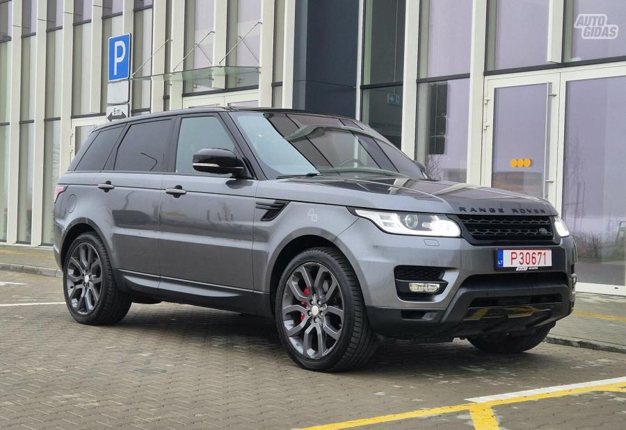 Pelēks Land Rover Range Rover Sport 2014 Viļņa, ar dzinēja tilpumu 3.00 L un nobraukumu 203 tūkst. km par 14950 €, foto 7 vietnē AUTOMOTO.COM.LV