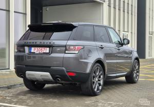 Pelēks Land Rover Range Rover Sport 2014 Viļņa, ar dzinēja tilpumu 3.00 L un nobraukumu 203 tūkst. km par 14950 €, foto 9 vietnē AUTOMOTO.COM.LV