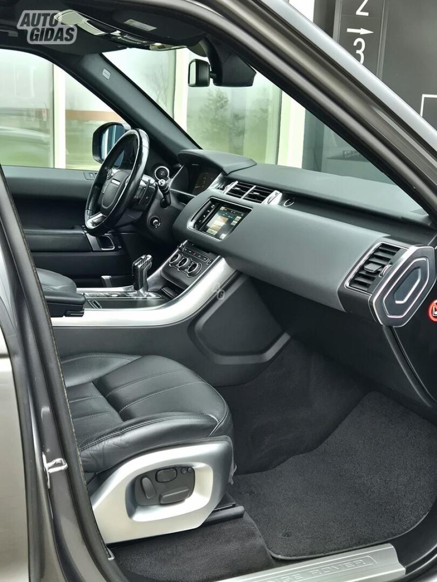 Pelēks Land Rover Range Rover Sport 2014 Viļņa, ar dzinēja tilpumu 3.00 L un nobraukumu 203 tūkst. km par 14950 €, foto 12 vietnē AUTOMOTO.COM.LV
