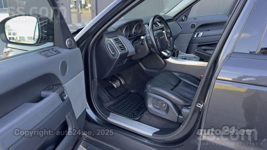 Pelēks Land Rover Range Rover Sport 2014 Tallina, ar dzinēja tilpumu 3.00 L un nobraukumu 250 tūkst. km par 17900 €, foto 7 vietnē AUTOMOTO.COM.LV