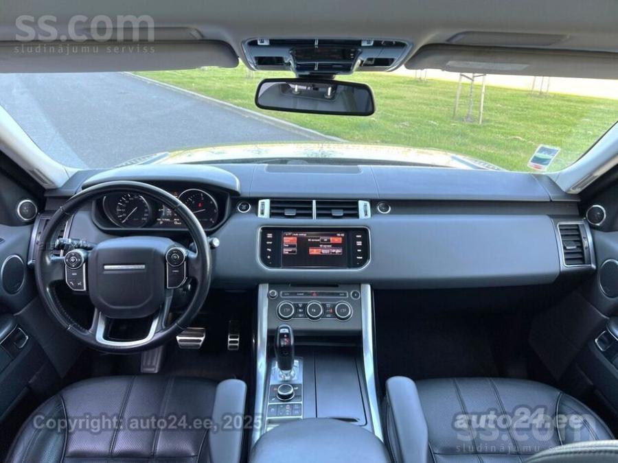 Pelēks Land Rover Range Rover Sport 2014 Tallina, ar dzinēja tilpumu 3.00 L un nobraukumu 250 tūkst. km par 17900 €, foto 12 vietnē AUTOMOTO.COM.LV