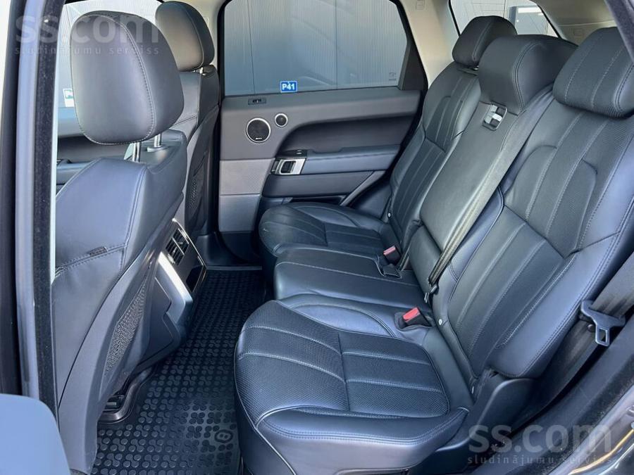 Pelēks Land Rover Range Rover Sport 2014 Tallina, ar dzinēja tilpumu 3.00 L un nobraukumu 250 tūkst. km par 17900 €, foto 14 vietnē AUTOMOTO.COM.LV