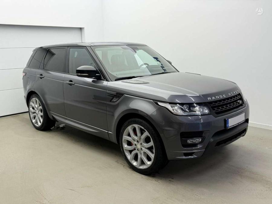 Grey Land Rover Range Rover Sport 2014 in Vilnius, with an engine capacity of 2.99 L and mileage of 320 thousand km for 16500 €, photo 1 on AUTOMOTO.COM.LV