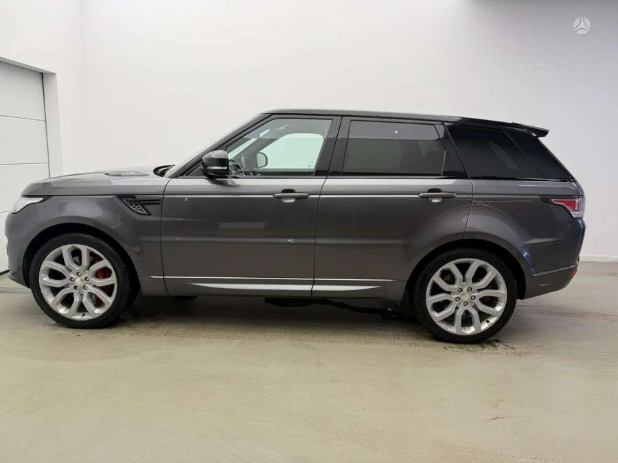 Pelēks Land Rover Range Rover Sport 2014 Viļņa, ar dzinēja tilpumu 2.99 L un nobraukumu 320 tūkst. km par 16500 €, foto 3 vietnē AUTOMOTO.COM.LV