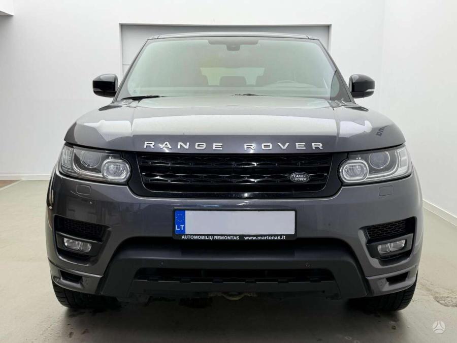 Pelēks Land Rover Range Rover Sport 2014 Viļņa, ar dzinēja tilpumu 2.99 L un nobraukumu 320 tūkst. km par 16500 €, foto 4 vietnē AUTOMOTO.COM.LV