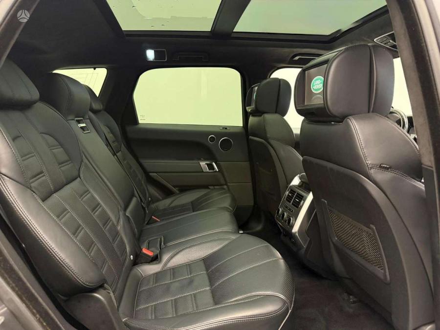 Pelēks Land Rover Range Rover Sport 2014 Viļņa, ar dzinēja tilpumu 2.99 L un nobraukumu 320 tūkst. km par 16500 €, foto 11 vietnē AUTOMOTO.COM.LV