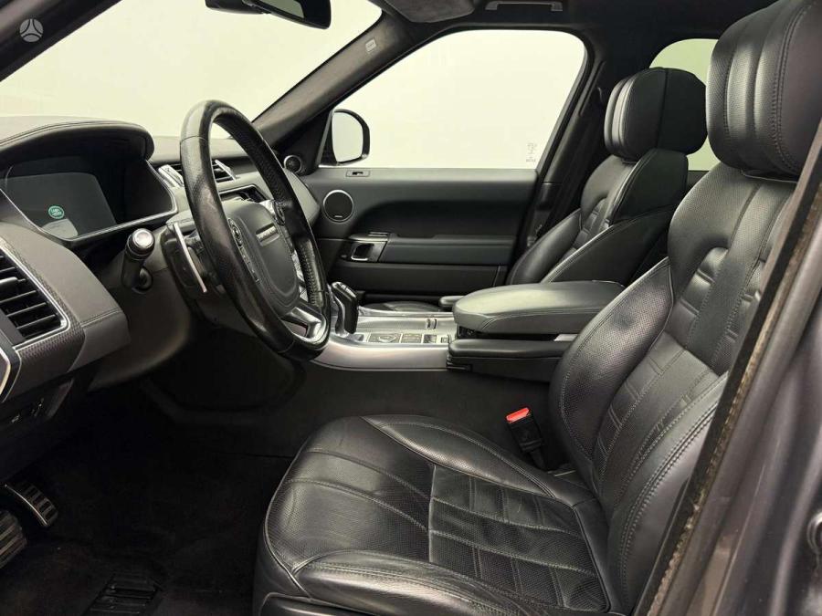 Pelēks Land Rover Range Rover Sport 2014 Viļņa, ar dzinēja tilpumu 2.99 L un nobraukumu 320 tūkst. km par 16500 €, foto 15 vietnē AUTOMOTO.COM.LV