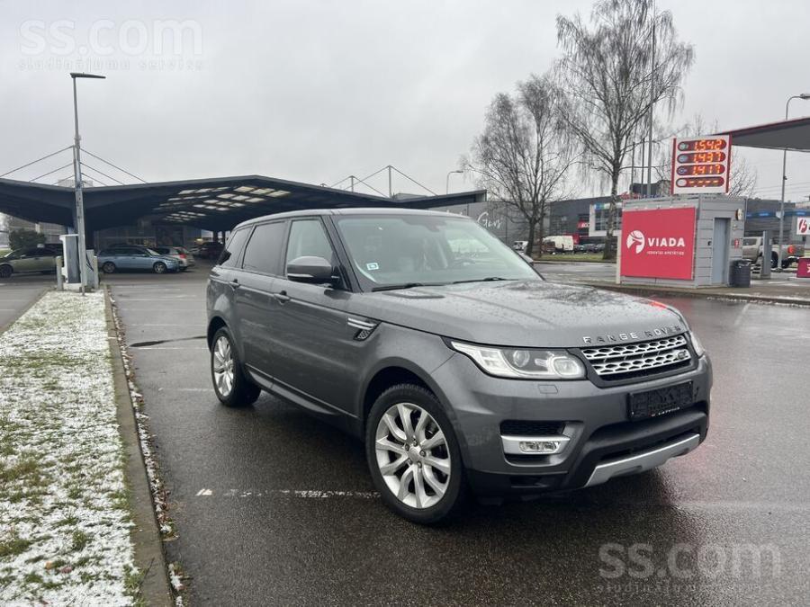 Pelēks Land Rover Range Rover Sport 2014 Rīga, ar dzinēja tilpumu 3.00 L un nobraukumu 228 tūkst. km par 17000 €, foto 2 vietnē AUTOMOTO.COM.LV