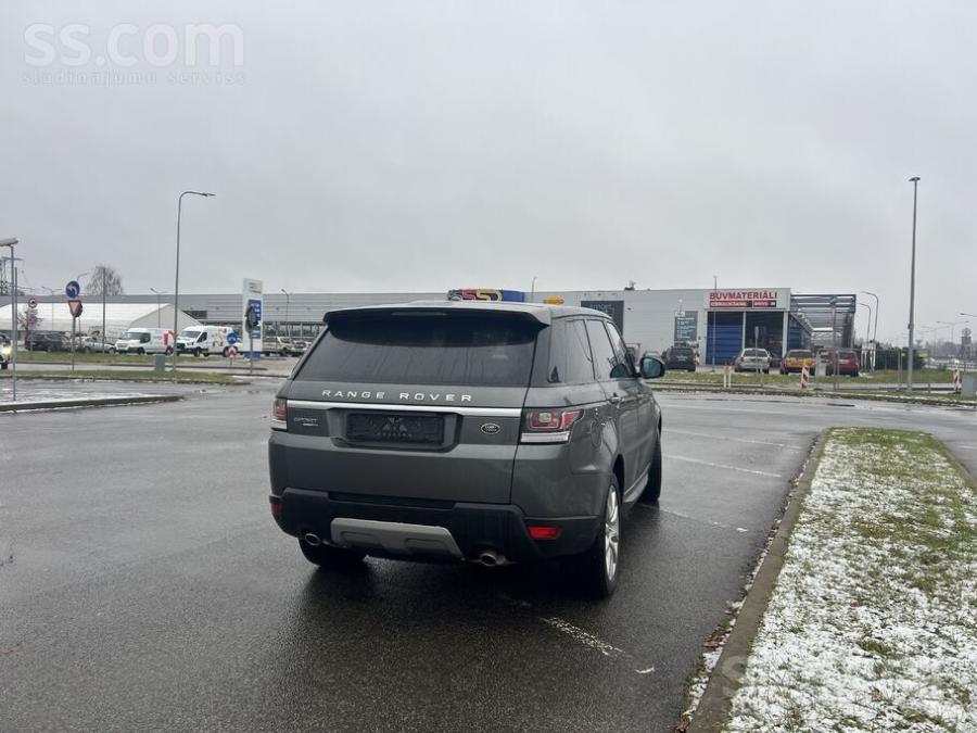 Pelēks Land Rover Range Rover Sport 2014 Rīga, ar dzinēja tilpumu 3.00 L un nobraukumu 228 tūkst. km par 17000 €, foto 3 vietnē AUTOMOTO.COM.LV