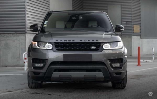 Pelēks Land Rover Range Rover Sport 2014 Viļņa, ar dzinēja tilpumu 2.99 L un nobraukumu 197 tūkst. km par 15000 €, foto 1 vietnē AUTOMOTO.COM.LV