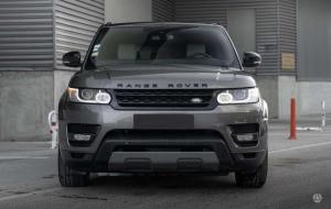 Pelēks Land Rover Range Rover Sport 2014 Viļņa, ar dzinēja tilpumu 2.99 L un nobraukumu 197 tūkst. km par 15000 €, foto  vietnē AUTOMOTO.COM.LV