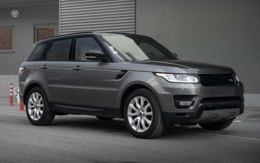 Pelēks Land Rover Range Rover Sport 2014 Viļņa, ar dzinēja tilpumu 2.99 L un nobraukumu 197 tūkst. km par 15000 €, foto 2 vietnē AUTOMOTO.COM.LV
