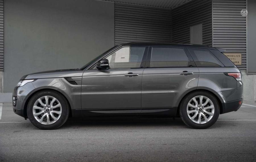 Pelēks Land Rover Range Rover Sport 2014 Viļņa, ar dzinēja tilpumu 2.99 L un nobraukumu 197 tūkst. km par 15000 €, foto 11 vietnē AUTOMOTO.COM.LV