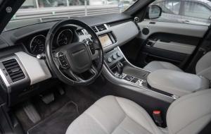 Pelēks Land Rover Range Rover Sport 2014 Viļņa, ar dzinēja tilpumu 2.99 L un nobraukumu 197 tūkst. km par 15000 €, foto 17 vietnē AUTOMOTO.COM.LV