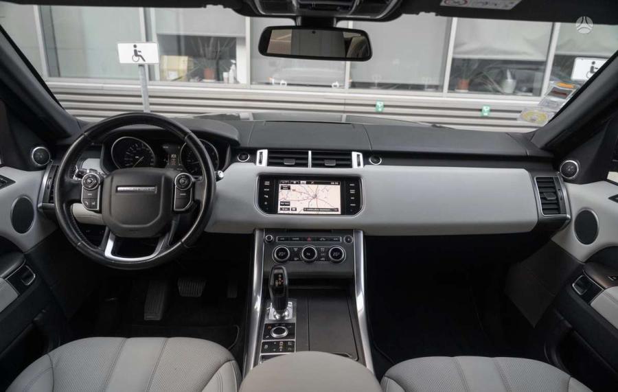 Pelēks Land Rover Range Rover Sport 2014 Viļņa, ar dzinēja tilpumu 2.99 L un nobraukumu 197 tūkst. km par 15000 €, foto 18 vietnē AUTOMOTO.COM.LV