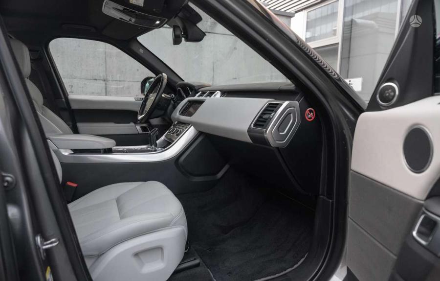 Pelēks Land Rover Range Rover Sport 2014 Viļņa, ar dzinēja tilpumu 2.99 L un nobraukumu 197 tūkst. km par 15000 €, foto 20 vietnē AUTOMOTO.COM.LV