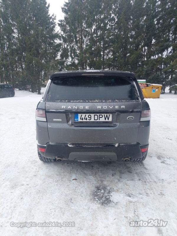 Pelēks Land Rover Range Rover Sport 2014 Tallina, ar dzinēja tilpumu 4.40 L un nobraukumu 194 tūkst. km par 26500 €, foto 2 vietnē AUTOMOTO.COM.LV