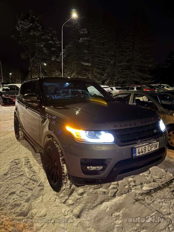 Pelēks Land Rover Range Rover Sport 2014 Tallina, ar dzinēja tilpumu 4.40 L un nobraukumu 194 tūkst. km par 26500 €, foto 5 vietnē AUTOMOTO.COM.LV