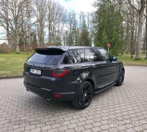 Pelēks Land Rover Range Rover Sport 2014 Tallina, ar dzinēja tilpumu 3.00 L un nobraukumu 250 tūkst. km par 17400 €, foto  vietnē AUTOMOTO.COM.LV