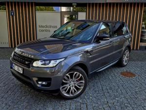 Pelēks Land Rover Range Rover Sport 2014 Rīga, ar dzinēja tilpumu 3.00 L un nobraukumu 233 tūkst. km par 19490 €, foto  vietnē AUTOMOTO.COM.LV